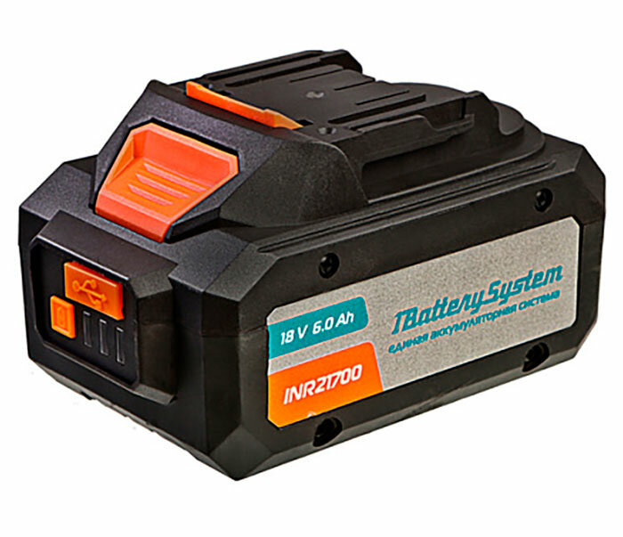 Аккумулятор Sturm! SBP1806HP, 18В, 1 BatterySystem, тип 21700, 6.0Ач