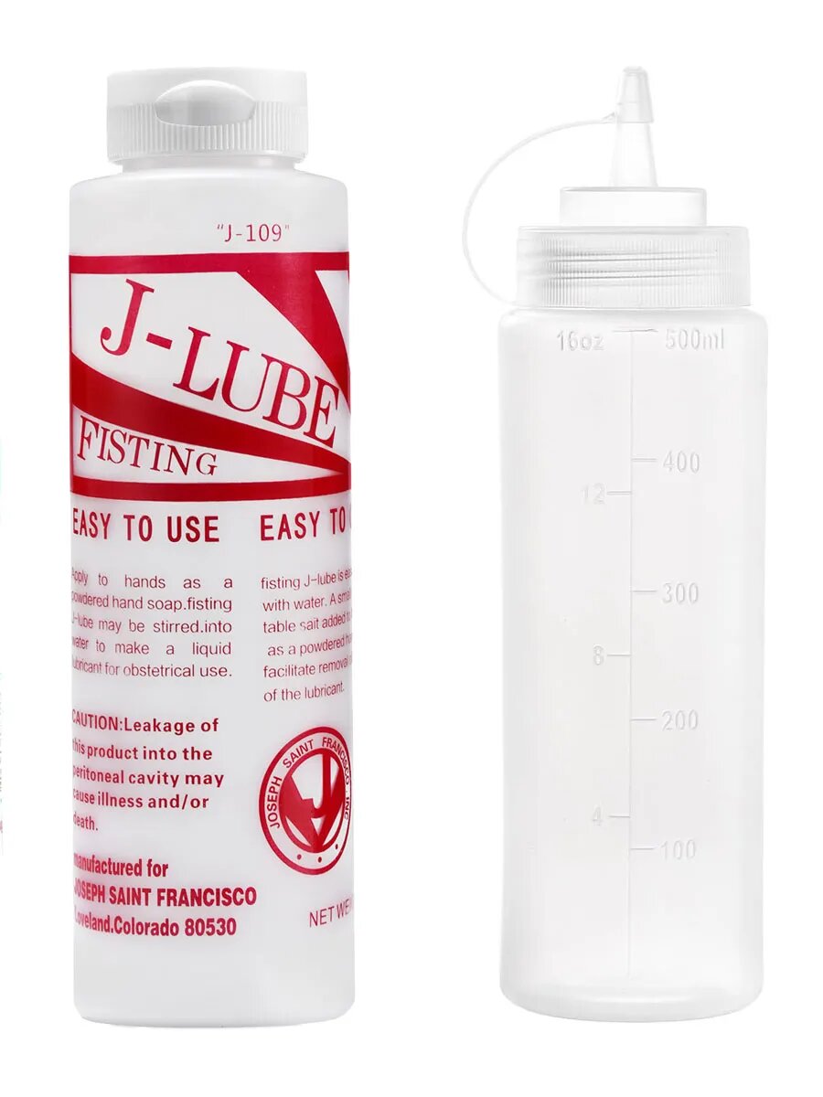 J-lube Fisting Порошковый лубрикант смазка +500ml ,284g,60L+