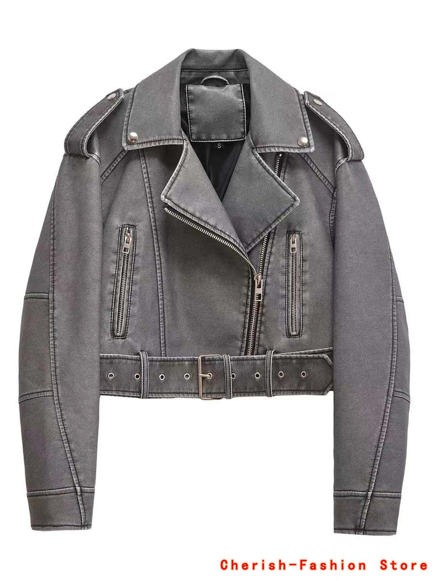 Куртка кожаная