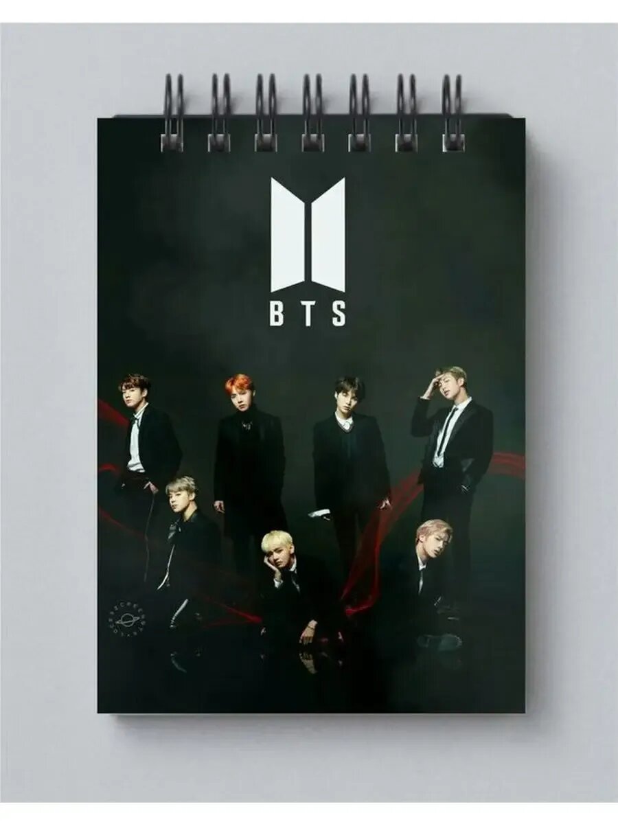 Блокнот BTS, БТС №32, А4