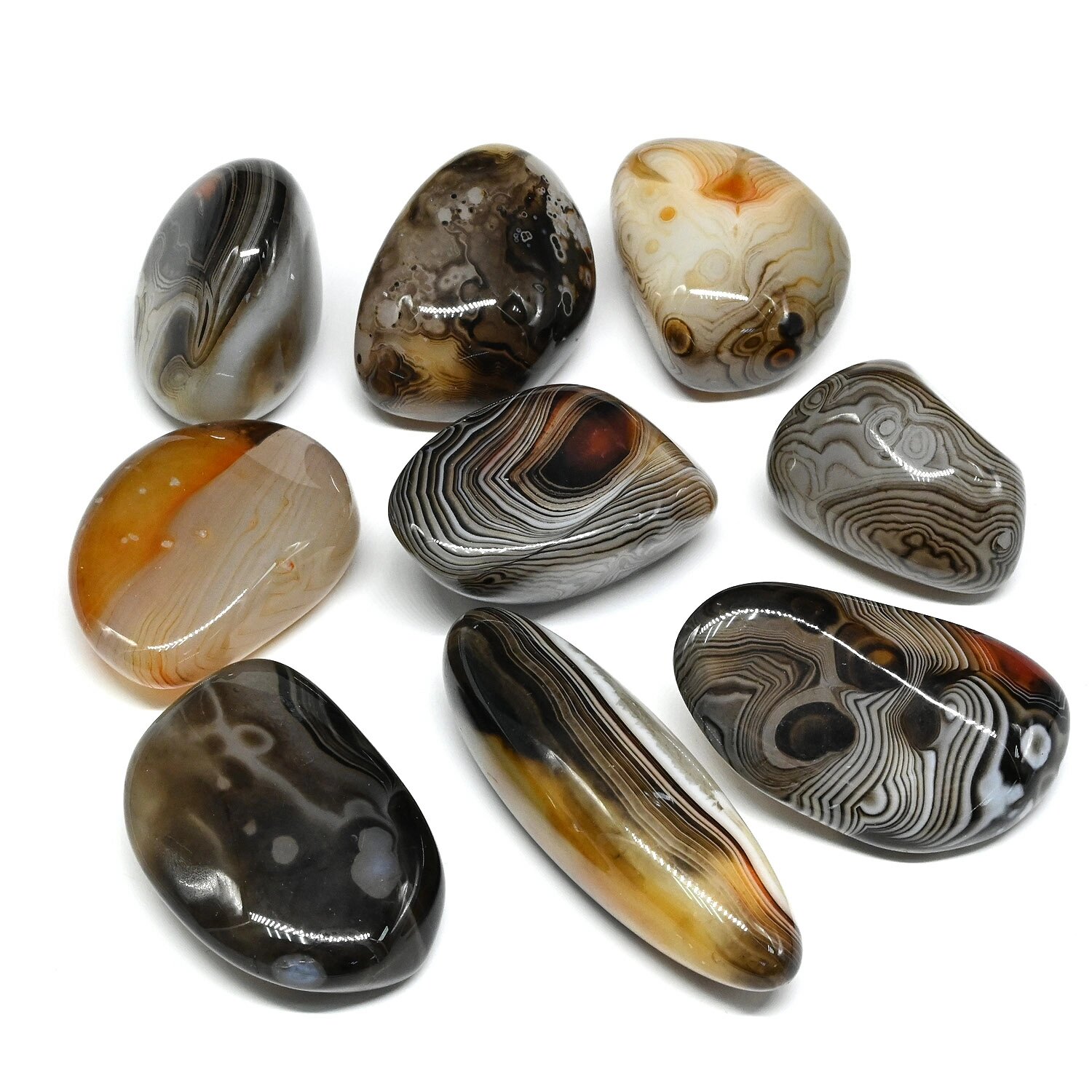 Минерал агат 35*26*23мм, 30-39г .