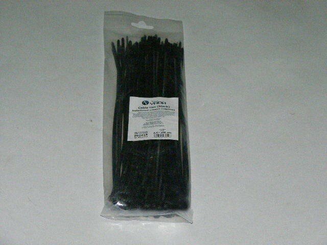 Стяжки кабельные нейлоновые 3.6*300 мм черные (в уп 100 шт)TM Nord YADA