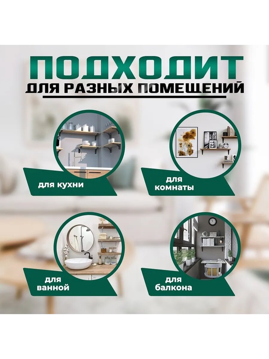 Универсальные складные кронштейны для мебели