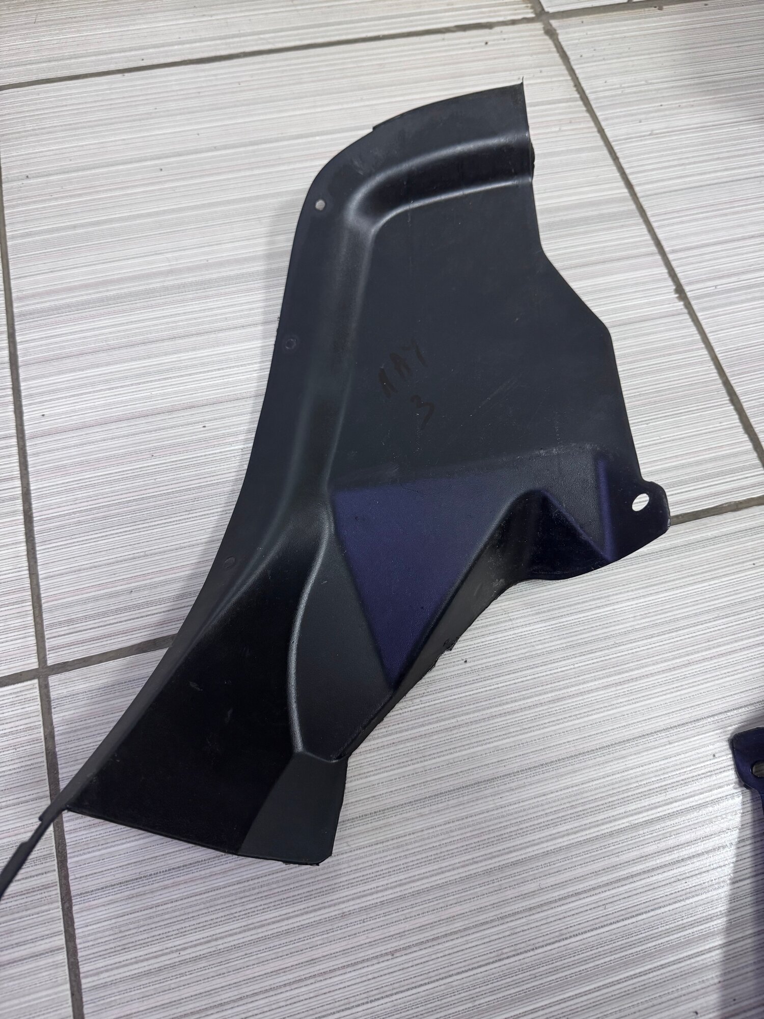 Подкрылок Chevrolet Lacetti задний левый