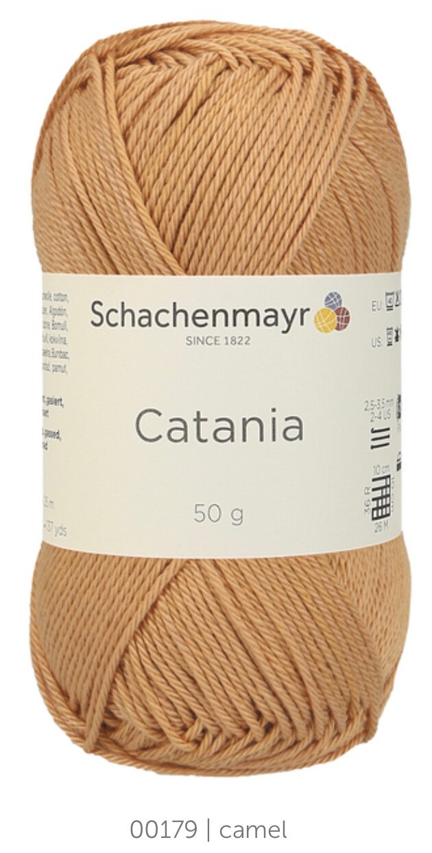 Catania /Катания/ пряжа Schachenmayr Originals, MEZ, 9801210 (00179, camel (верблюжий), коричневый)