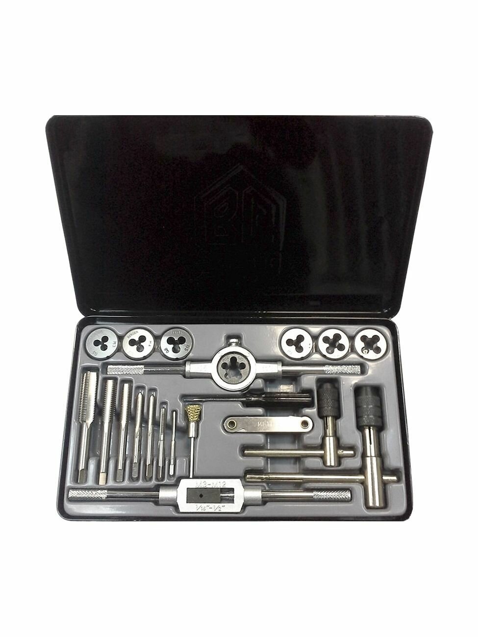 Набор плашек и метчиков 21 предмет BERGER BG21TDS