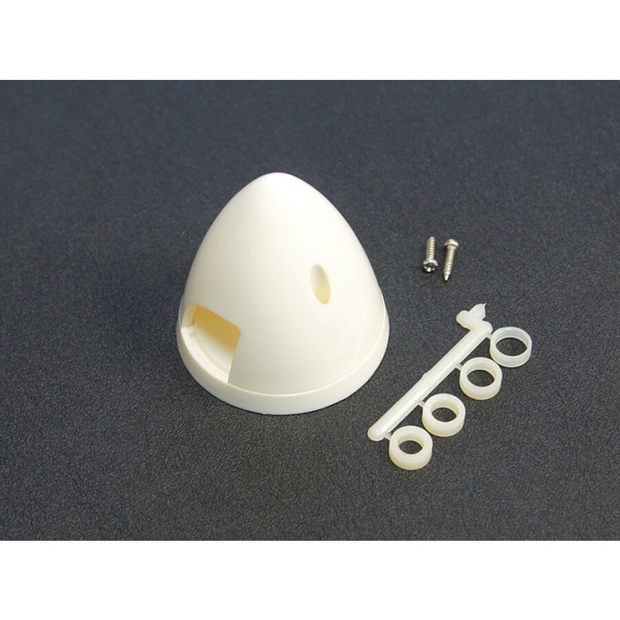 Кок 76 мм 6/6,4/7/8 мм для RC моделей белый