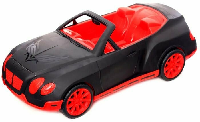 Пластиковая модель "Кабриолет БлэкСтайл" для детей, игрушечный транспорт, детская машинка, сюжетно-ролевая игрушка, для игр в песочнице и дома