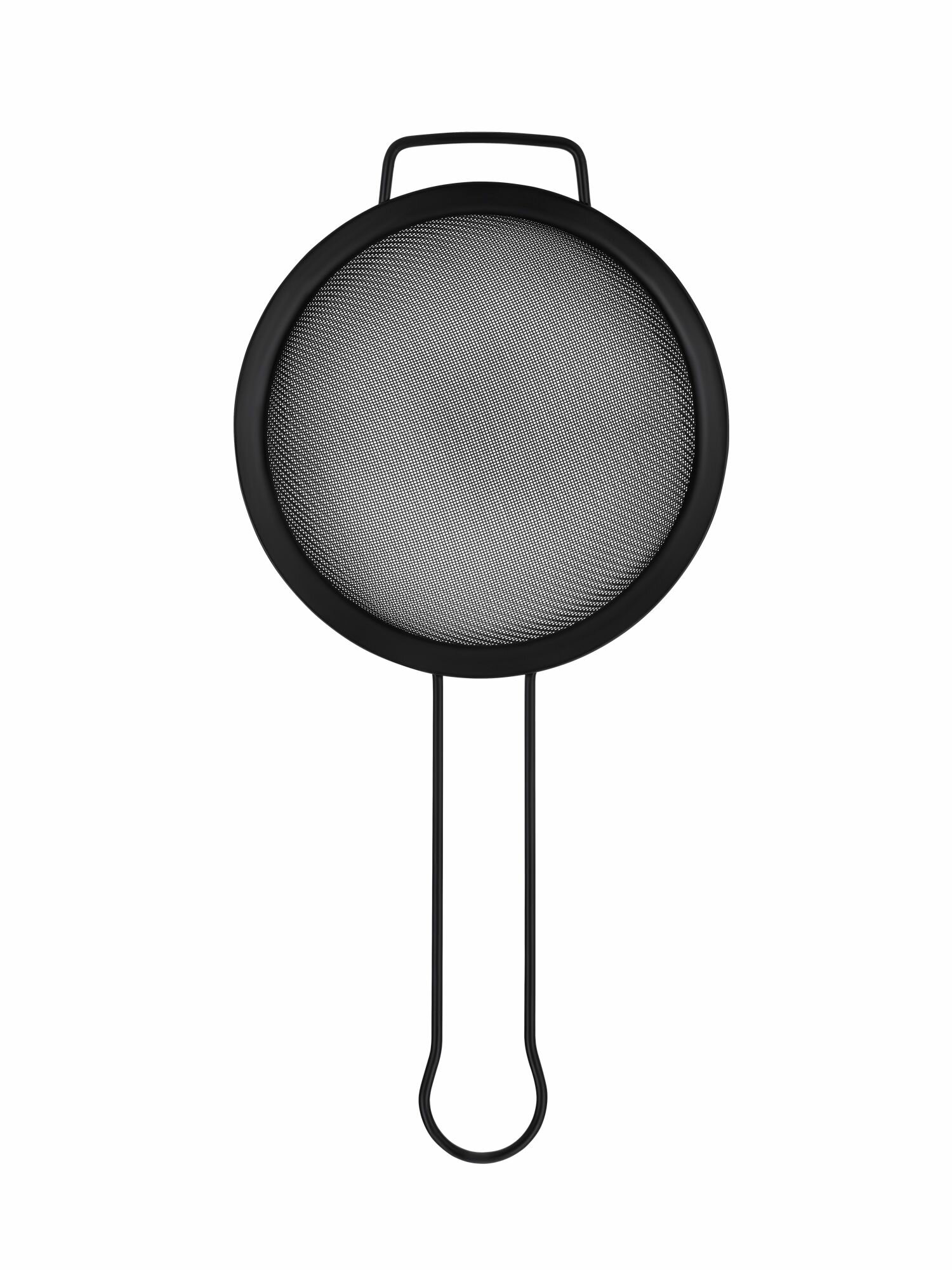 Сито для процеживания муки и песка на кухню металлическое 14 см Linea PRONTO, сетка для промывания макарон и риса из нержавеющей стали