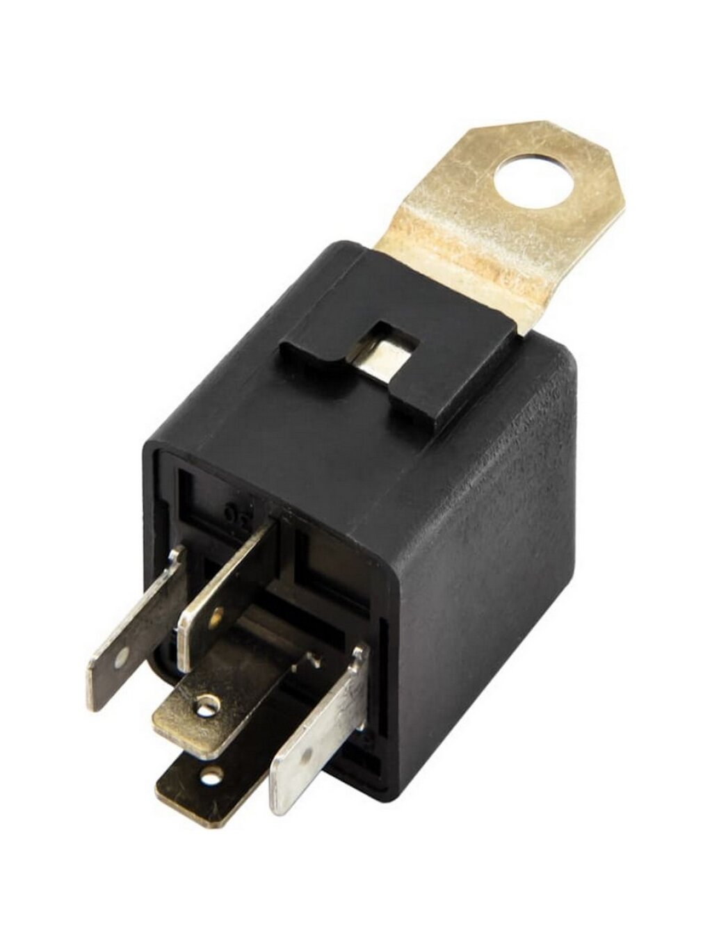 Реле стартера для а/м ВАЗ 2108, ГАЗ-3110 (5-ти конт.) 30/20А (с кронштейном) "ЭМИ"