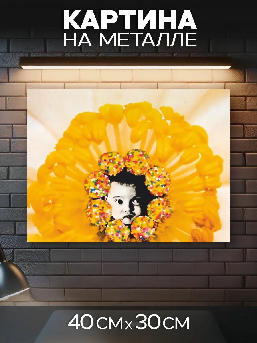 Картина на металле Radiohead Радиохэд