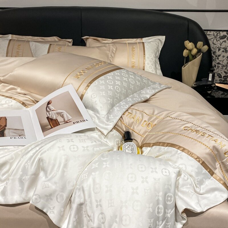 Комплект постельного белья Butterfly Feng Shui, шелк, 100%, 4 предмета