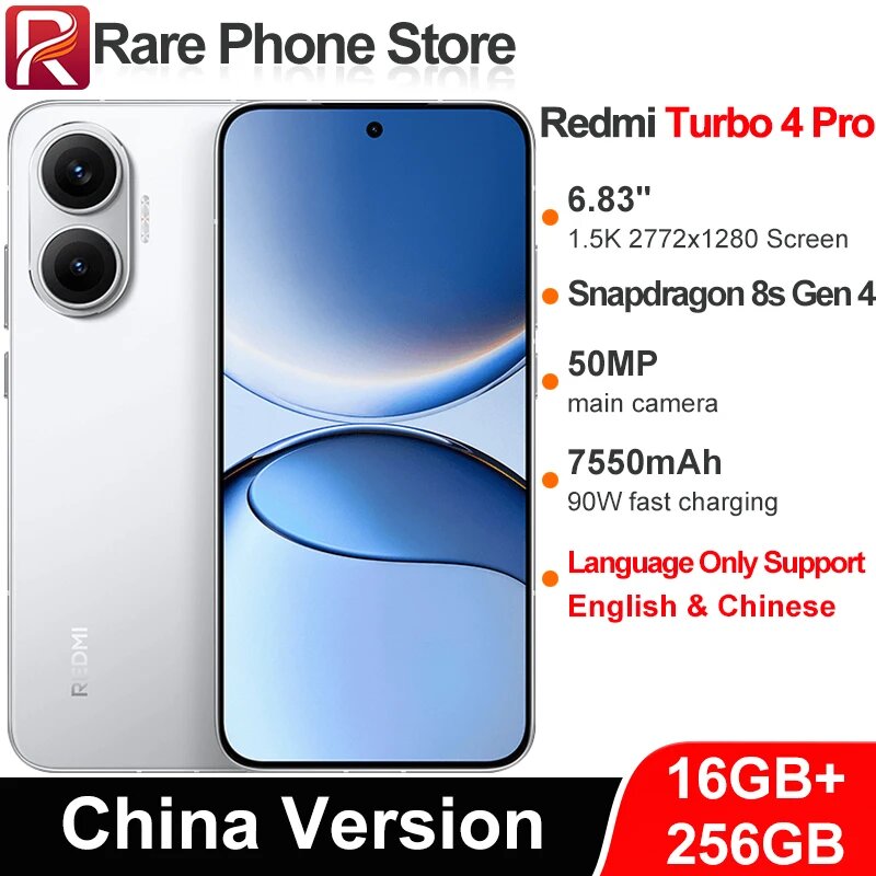 Смартфон Xiaomi Redmi Turbo 4 Pro, 16/256ГБ, china