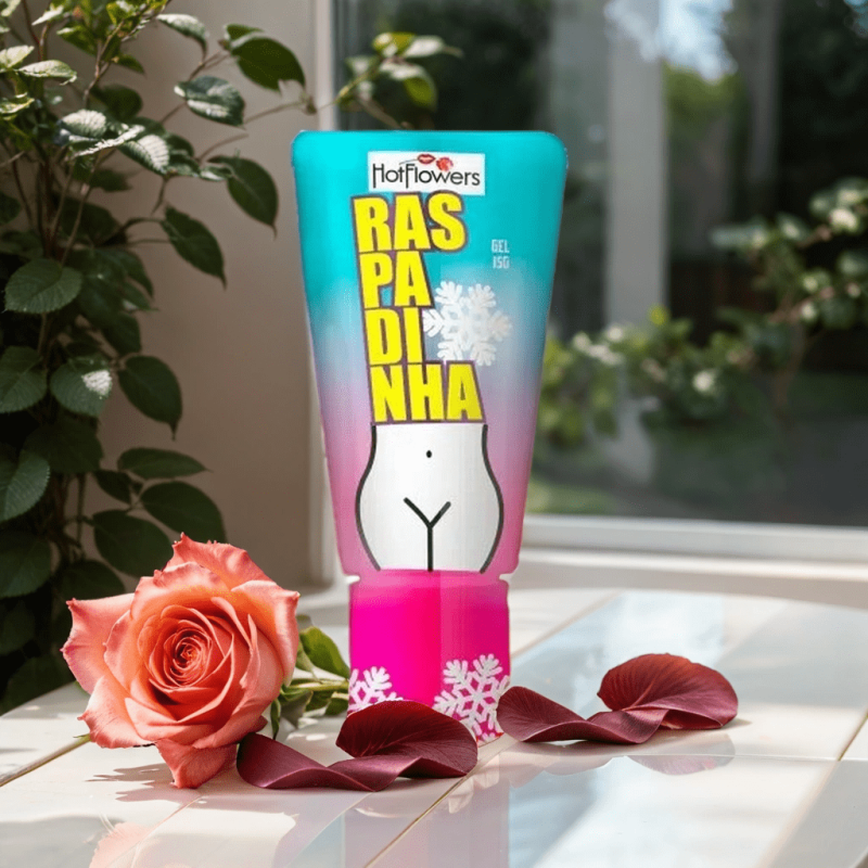 Интимный гель HotFlowers Raspadinha, с охлаждающим эффектом, 15г