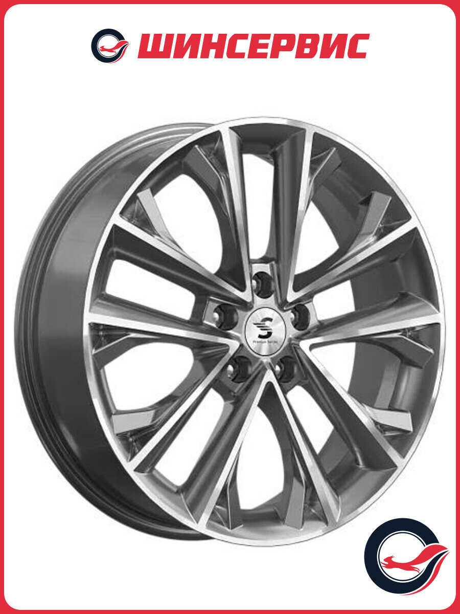 Литой колесный диск Premium Series КР012 Atlas Pro R18x7.0J 5x114.3 ET45 ЦО60.1 для автомобиля