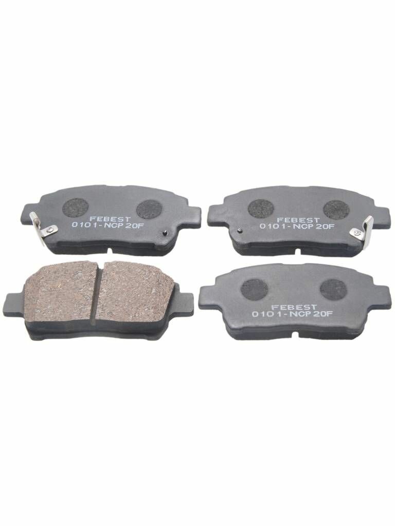 Колодки тормозные передние BYD, TOYOTA, GEELY, LIFAN, GREAT WALL 0101-NCP20F FEBEST.