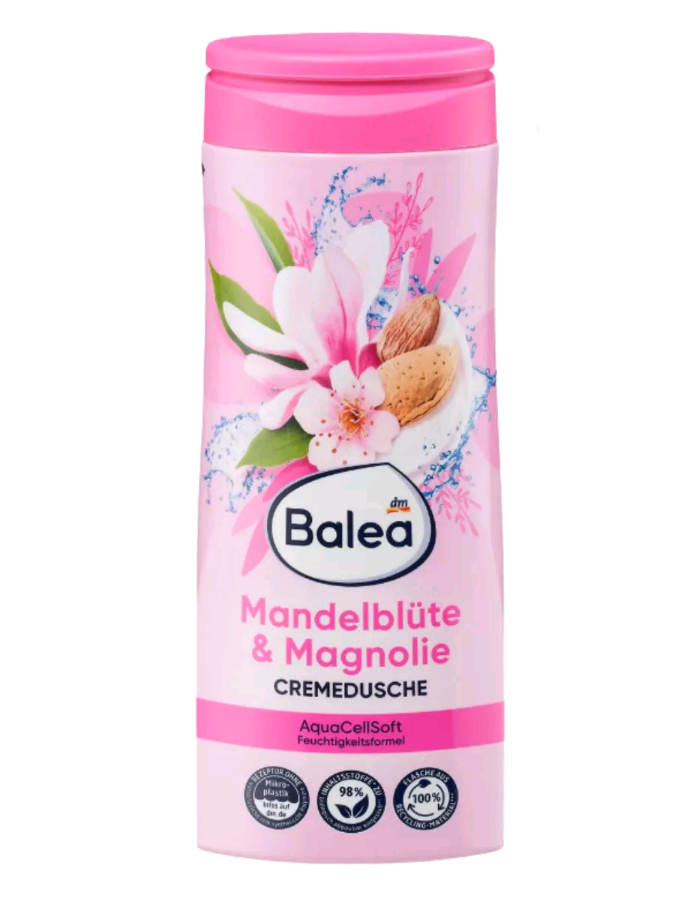 Balea Mandelblute & Magnolie Гель-крем для душа "миндаль и магнолия" 300 мл.