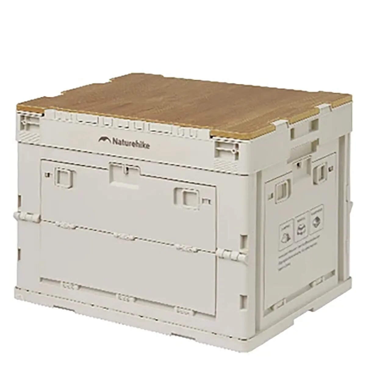 Ящик Складной Naturehike Ling Yue L Folding Storage Box 23L Light Beige/Gray