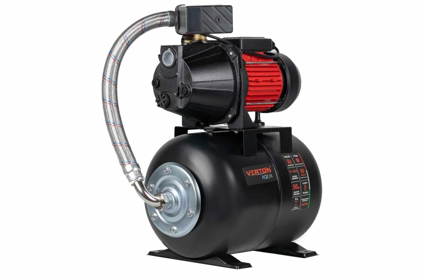 Насосная станция VERTON AQUA PS1100C/24 01.13297.13548