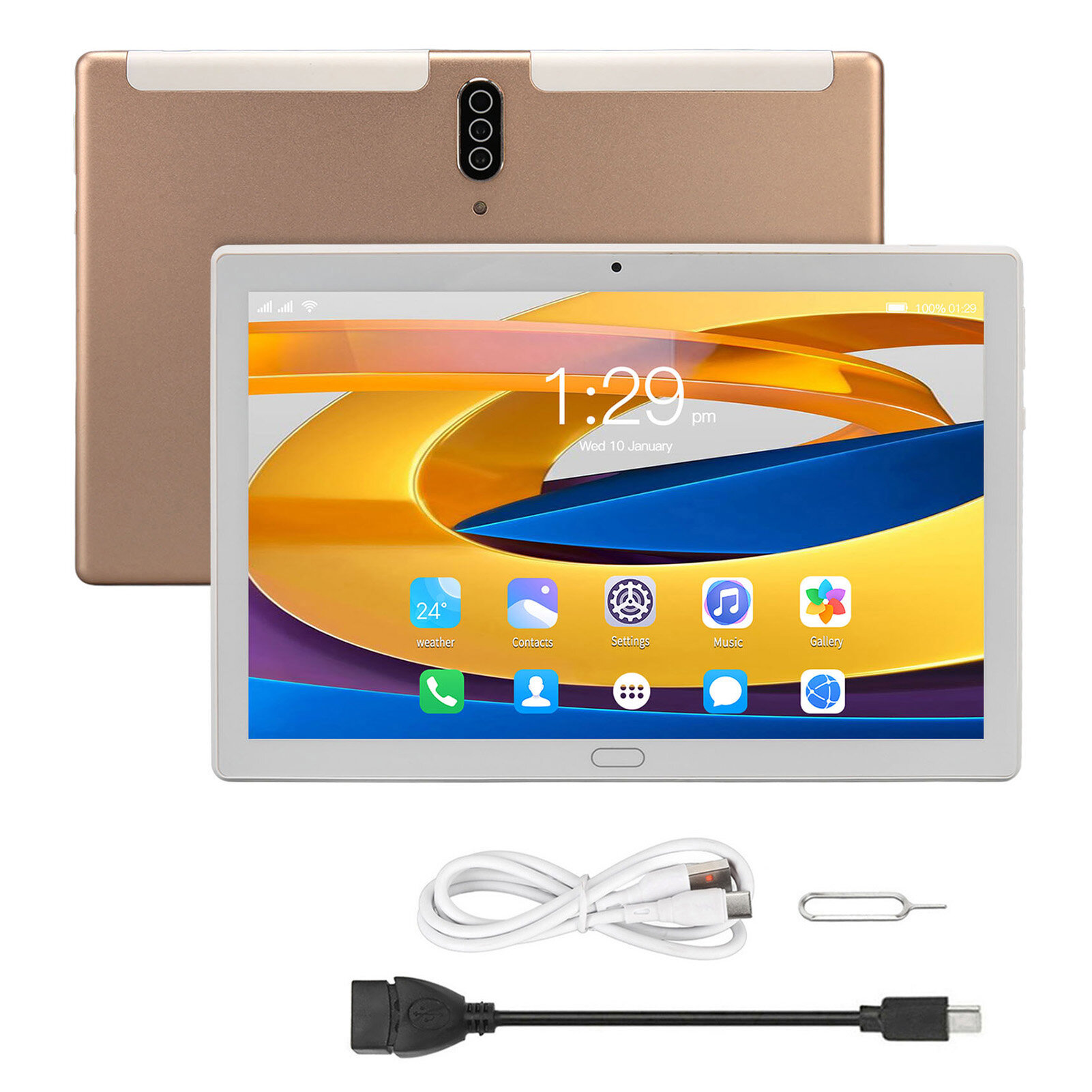 10,1 дюйма таблетки 6 ГБ ОЗУ 128 ГБ ПЗУ переднюю 5 -мегапиксельную 5 -МП