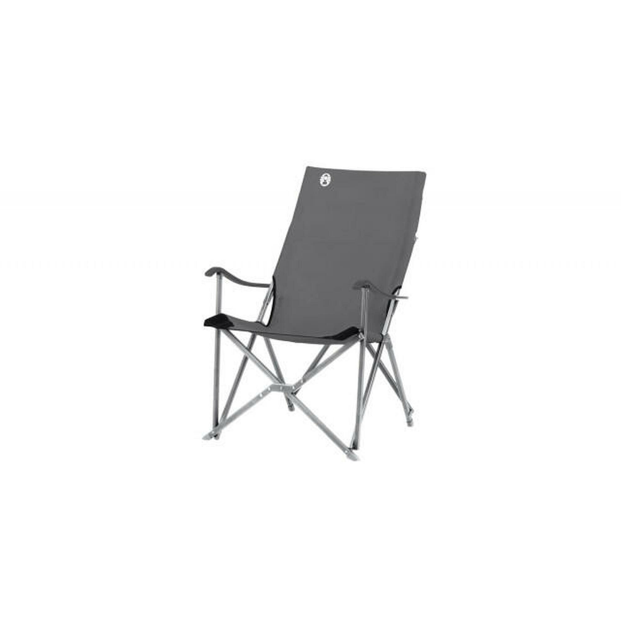 Decathlon Туристический стул Coleman Sling Chair, алюминиевый, серый