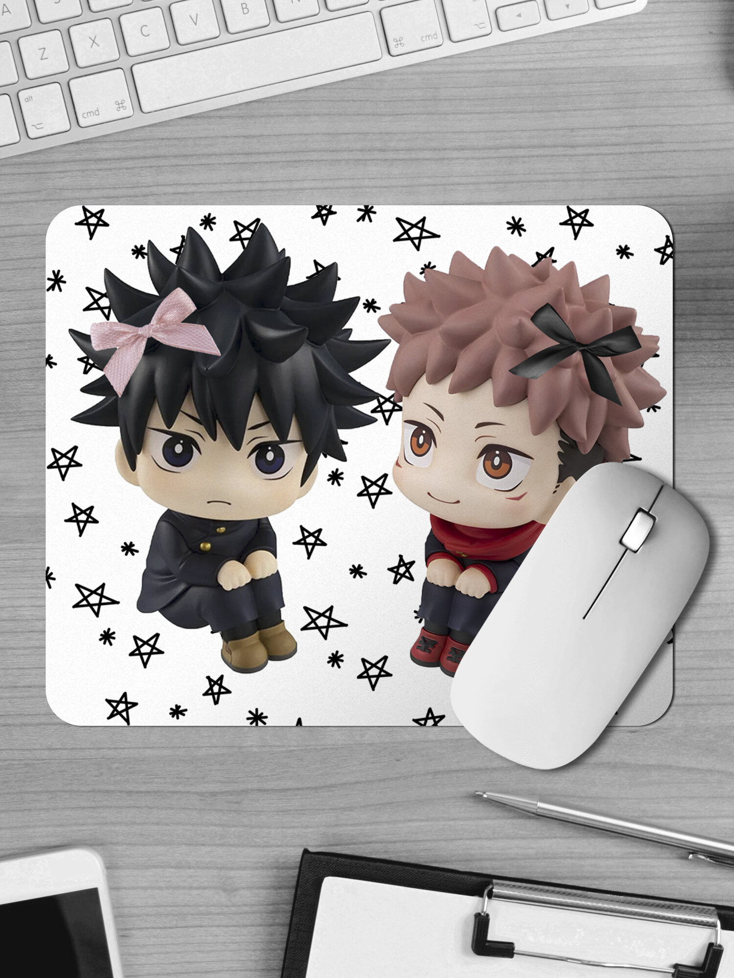 Коврик для мыши магическая битва / аниме / годжо сатору