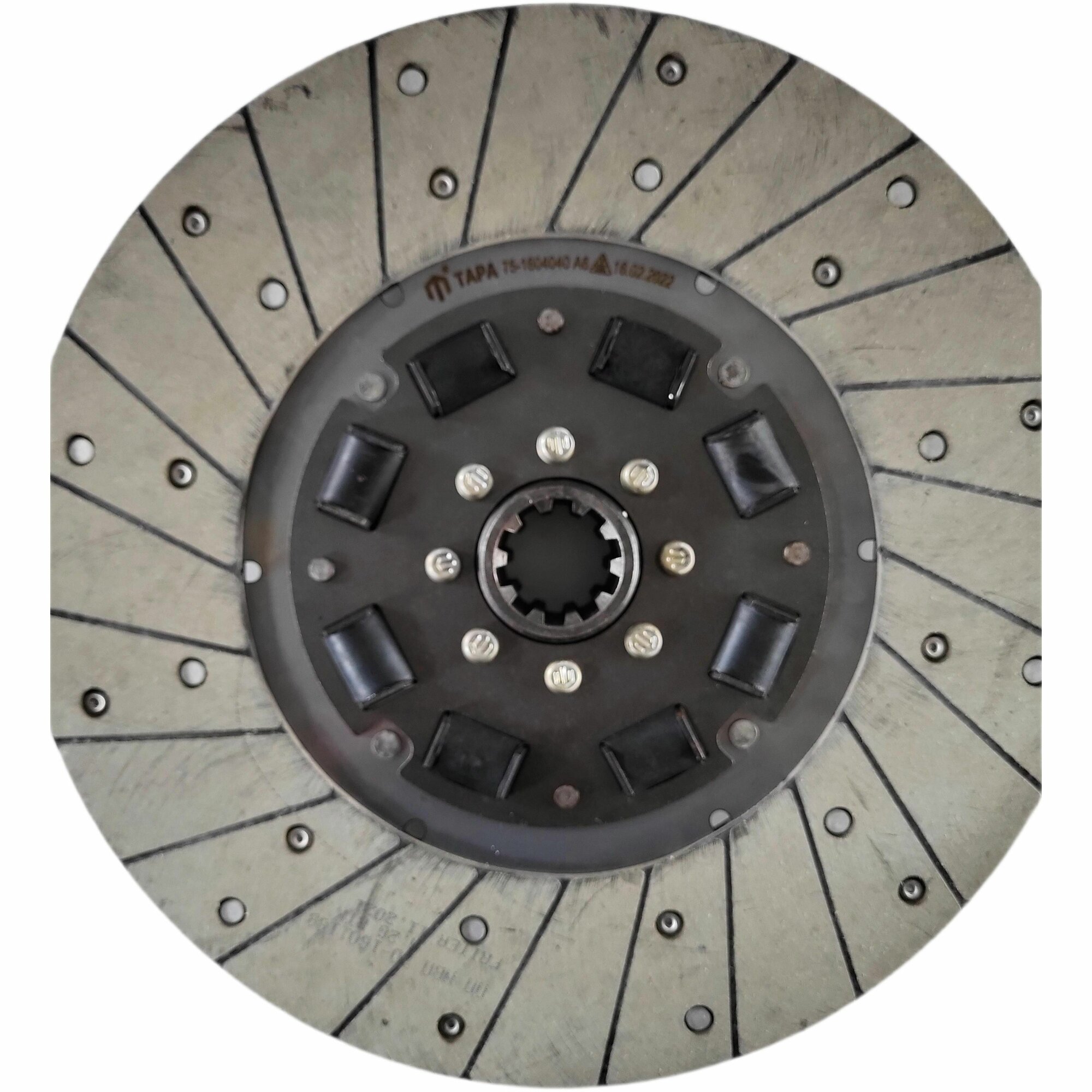 Диск ведомый главной муфты сцепления ЮМЗ-80 тара арт.75-1604040 А6