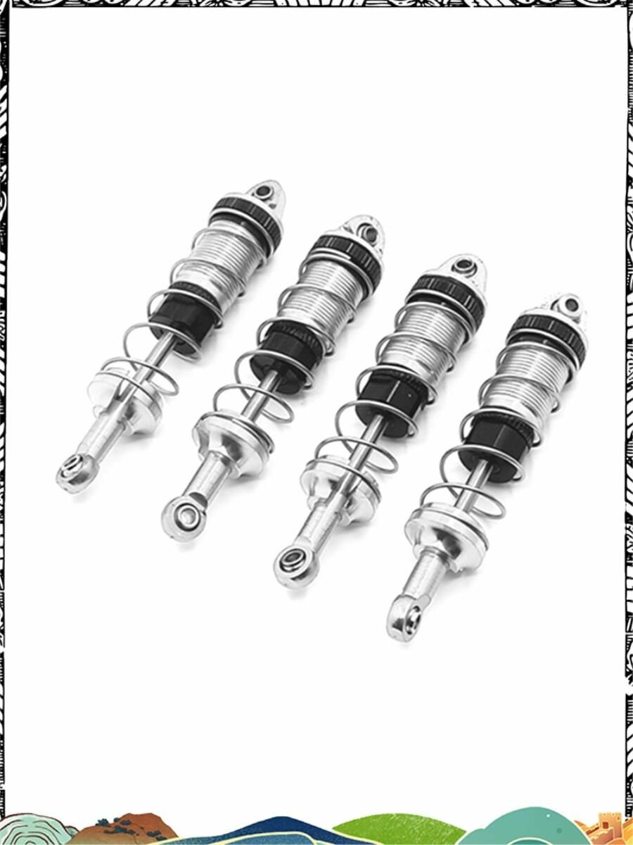 U6Металлический масляный амортизатор, 4 шт, совместим с MN128 MN86 MN86S MN86K MN86KS MN G500 1/12 RC Car Upgrade Parts Accessories, 3