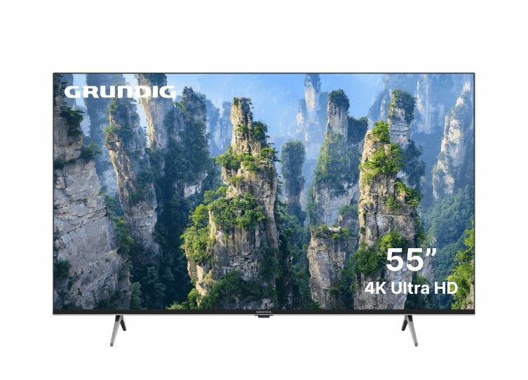 Телевизор Grundig 55 GHU 7930, серебристый