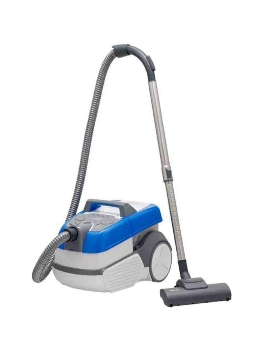 Пылесос моющий Zelmer ZVC9150D Leon, голубой/белый