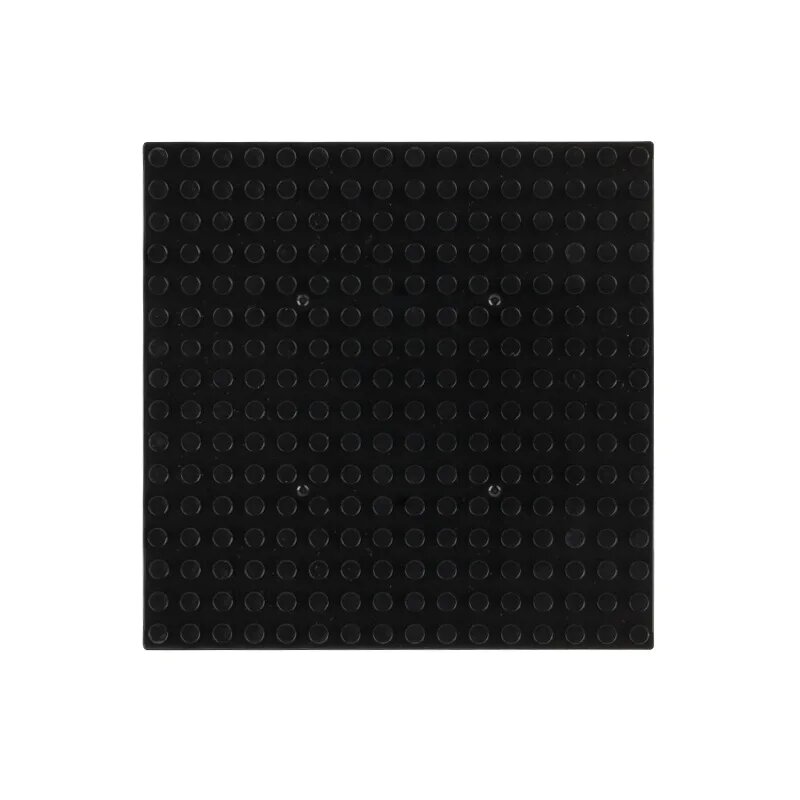Классические строительные блоки TUTU&LALA 16*16 Черный, black 16x16