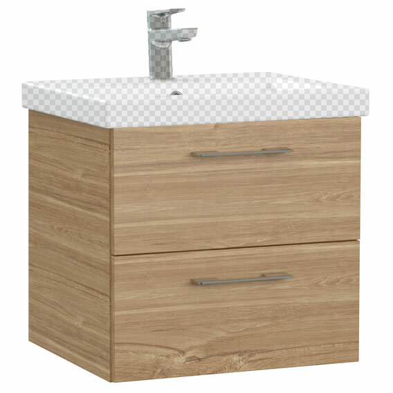 Тумба под раковину Cersanit Lara 50 64132 орех