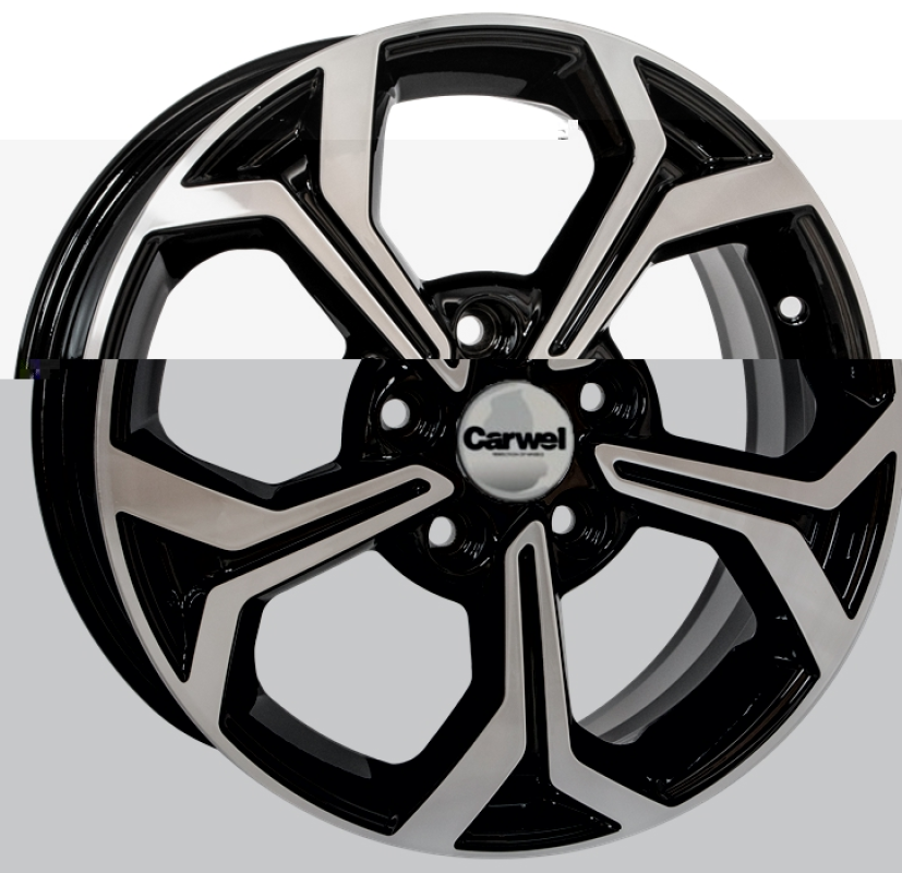 Диск колесный Carwel Цада 1606 (Focus) 6,5x16 5x108 Dia63.4 ET50 цвет ABT