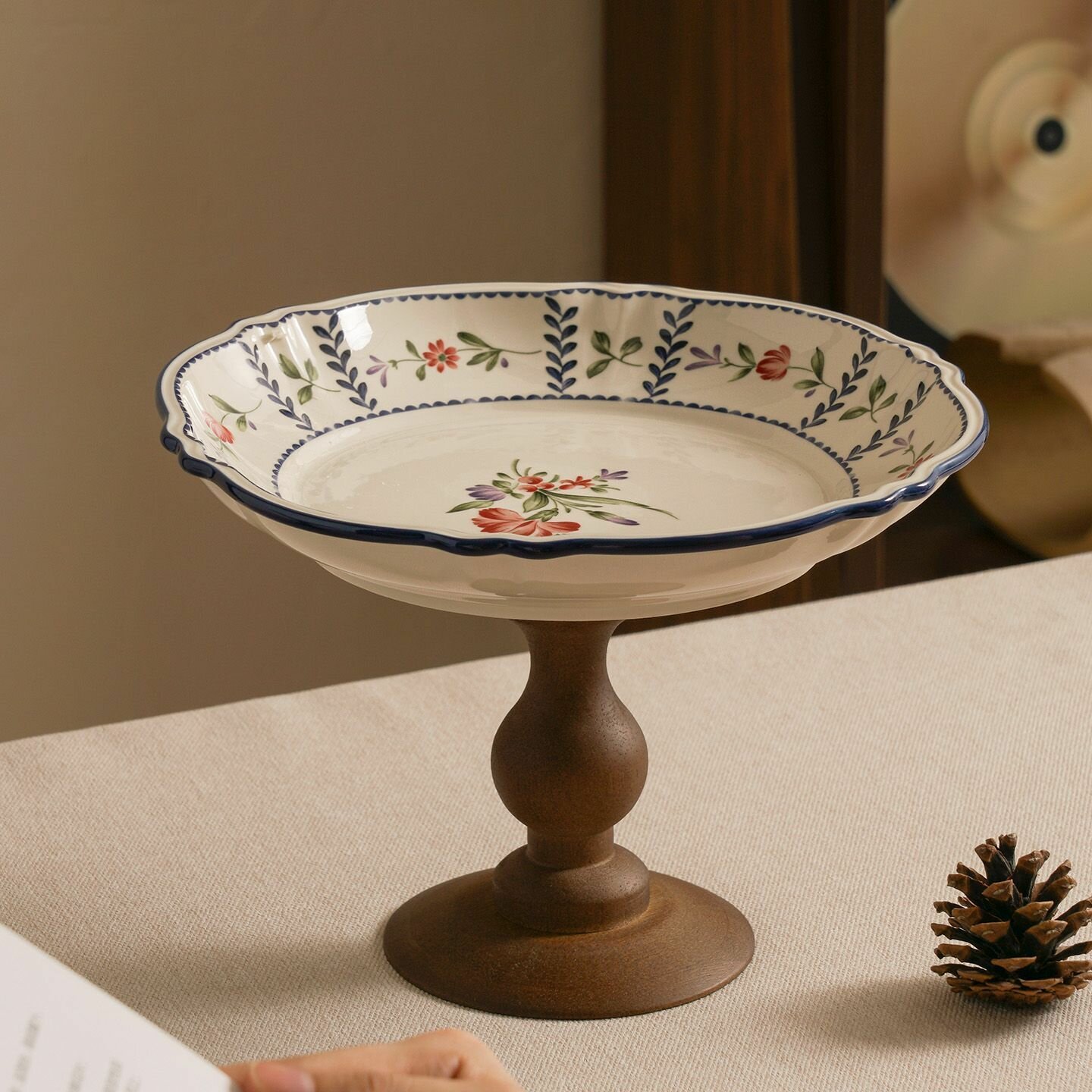 Фруктовница xiantongbai "Фруктовница" Anderlen, фарфор, ручная роспись