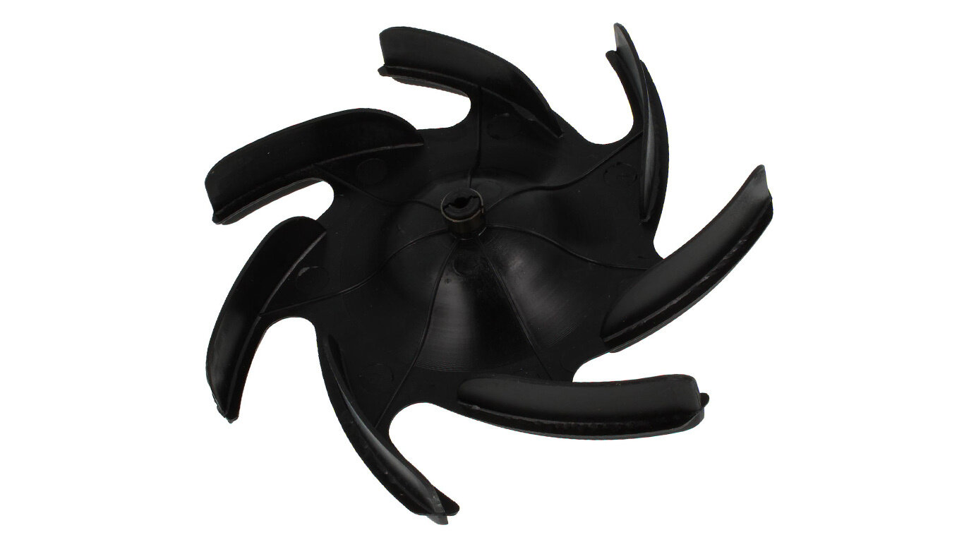 Крыльчатка вентилятора охлаждения для духового шкафа ARISTON (аристон) 869049, 957954 (пластик, цвет: черный)