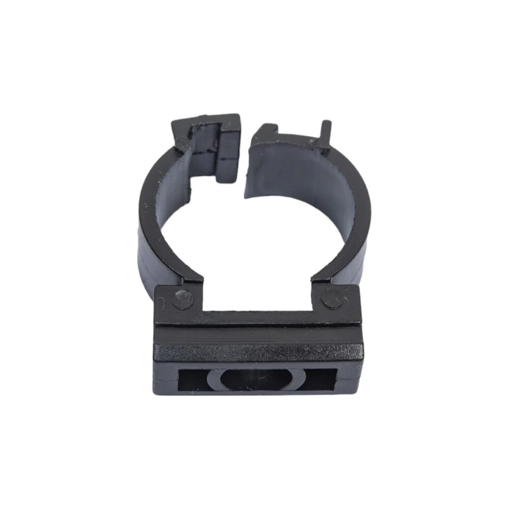 Greenel Держатель с фиксатором для труб D20мм (100/1000шт) цвет - чёрный GE50181-05