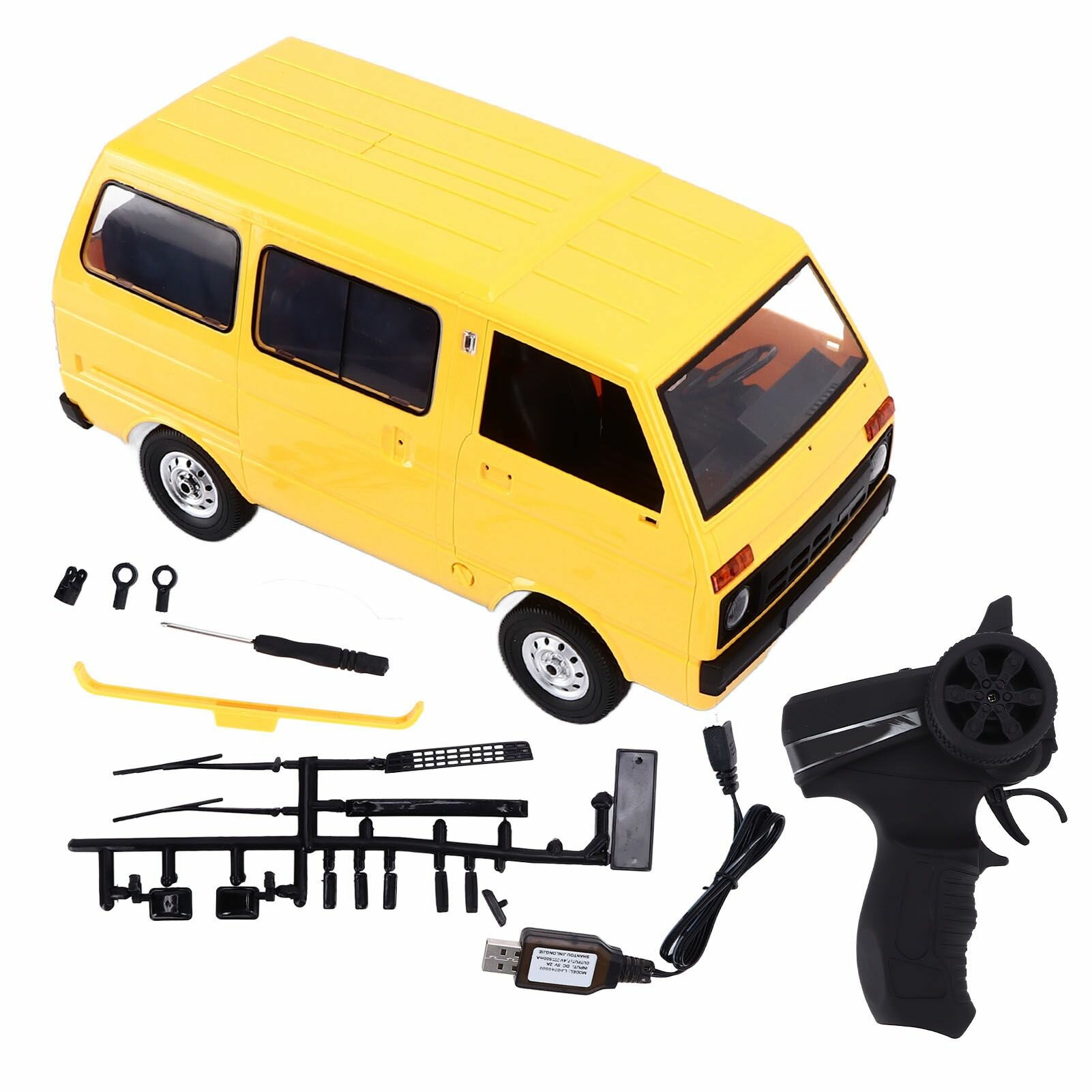 D42 автомобильный фургон с дистанционным управлением 2,4G, имитация дрифт-грузовика 1/10, альпинистский автомобиль для мальчиков, детские подарки