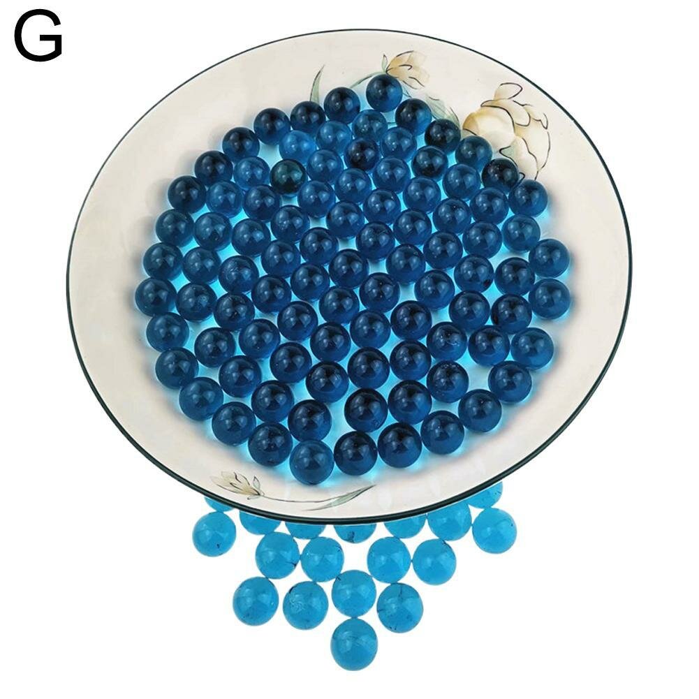 Стеклянные шарики Марблс для декора и игр, 16мм, 50 шт