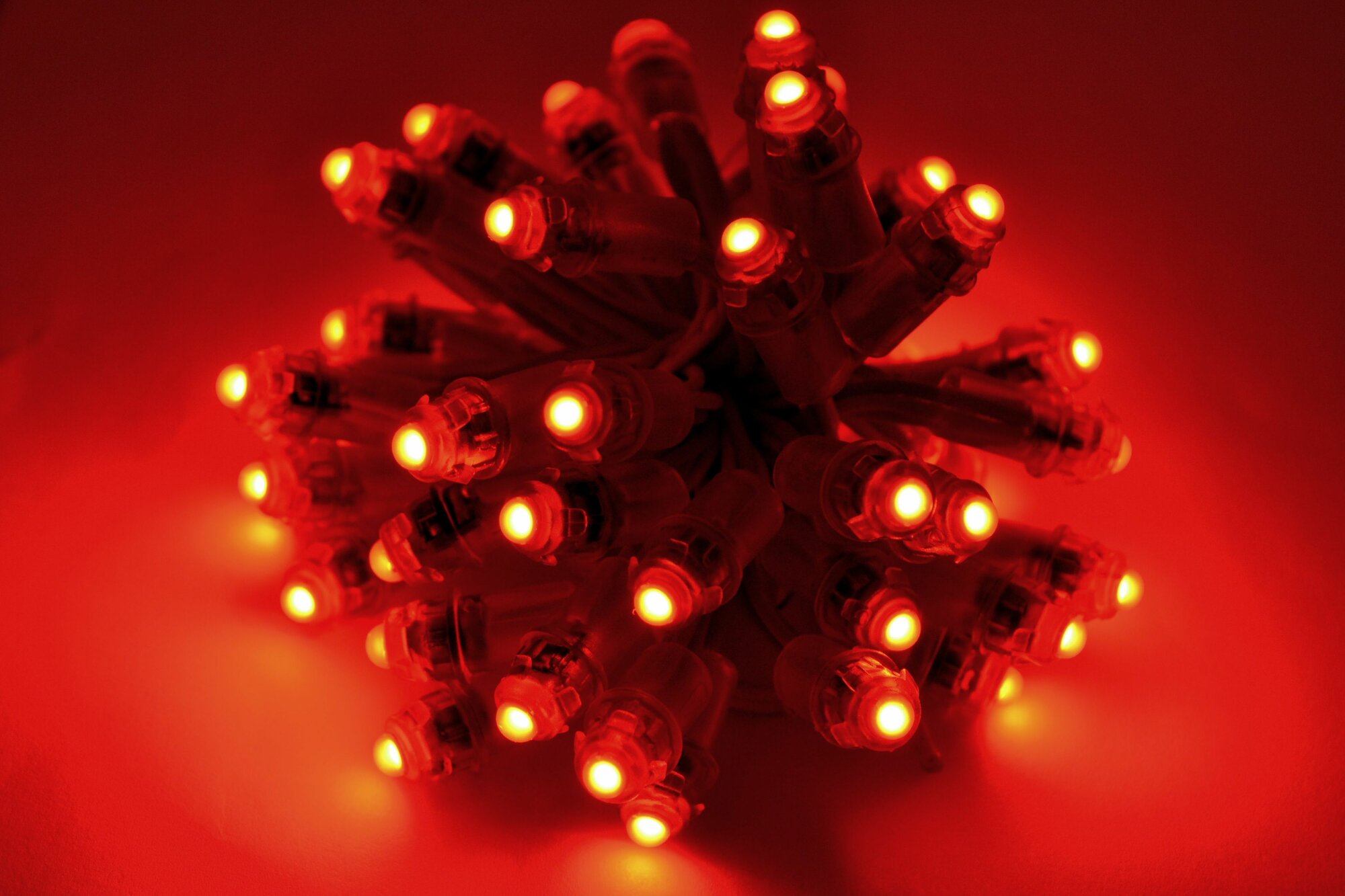 Светодиодный пиксельный модуль 12V 0.2W 9-R (красный) 50 шт