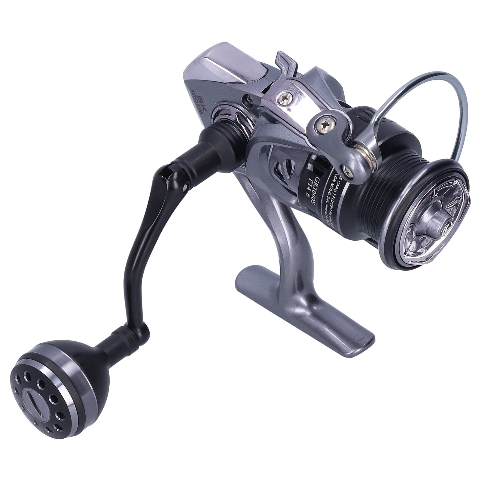 Катушка для рыбалки 13+1 подшипников с передаточным отношением 5.2:1, складная рукоятка, аксессуар для рыбалки (GK1000S)