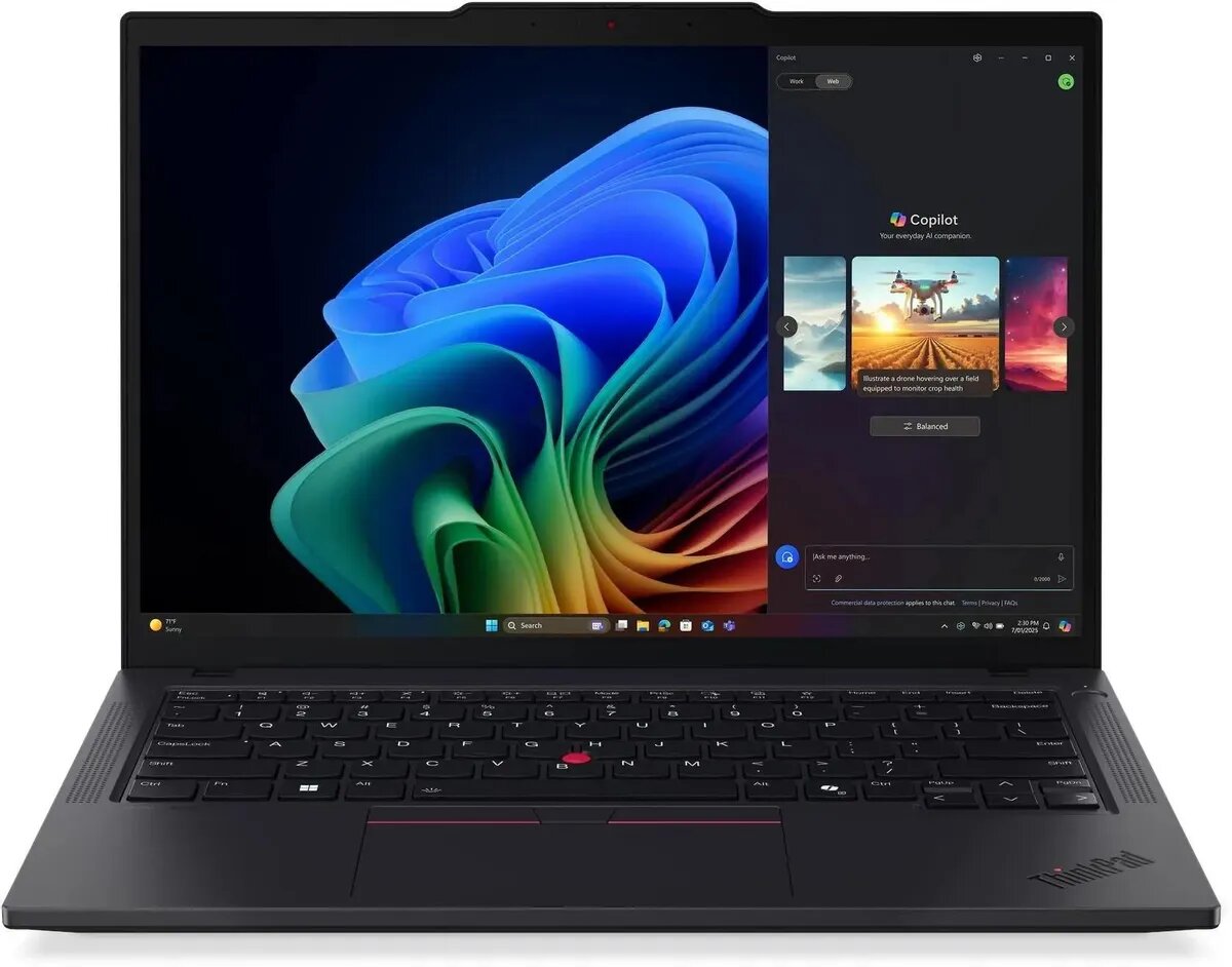 Ноутбук Lenovo ThinkPad T14 Gen 6 14" IPS 400N/Ultra 5 225U/16GB/512GB SSD/Int Graphics/Win 11 Pro, черный