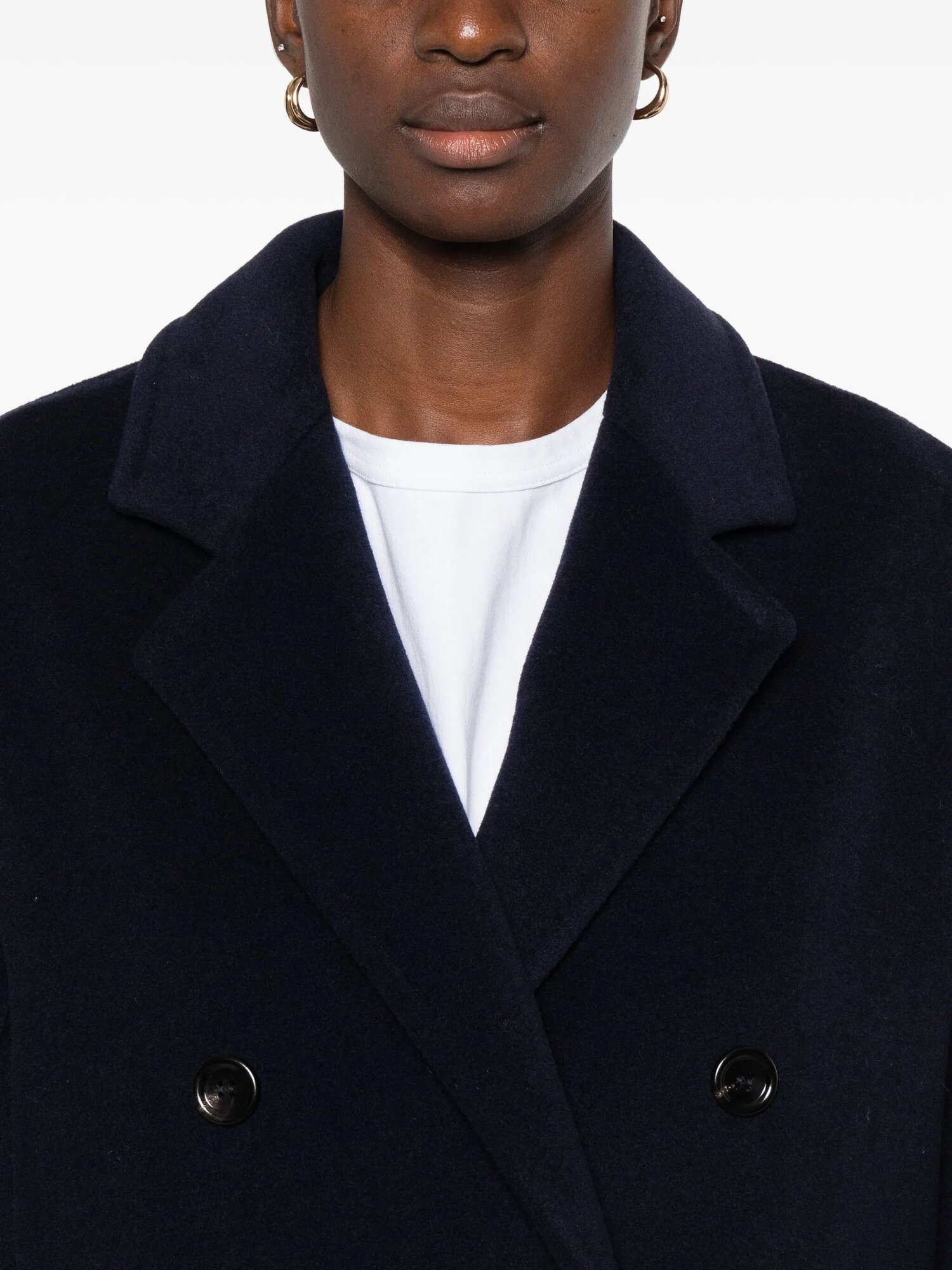 Пальто Max Mara, размер 40, синий — фото 1