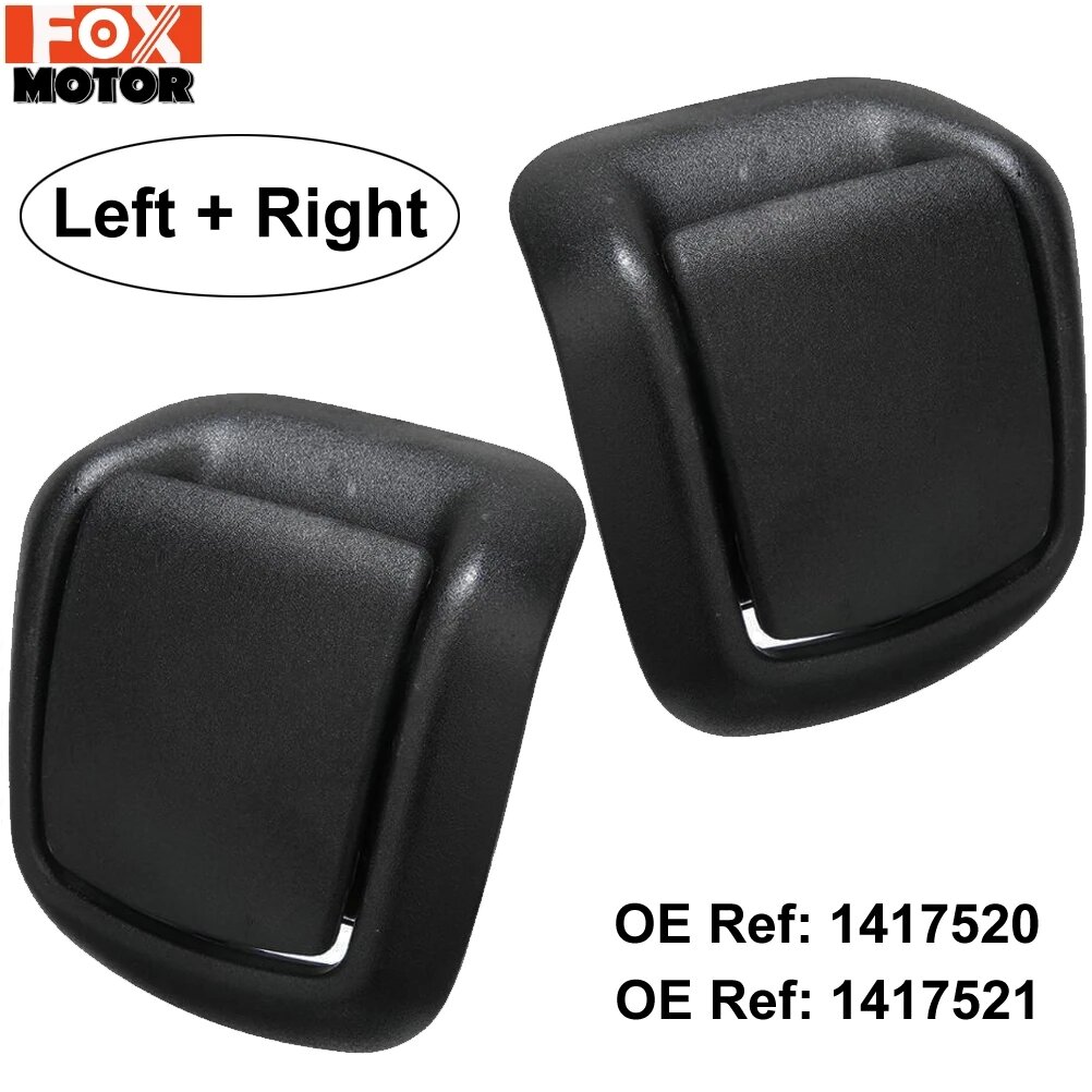 1 пара переднего пассажира, левого водительского сиденья, наклона ручки, регулировка открывания для Ford Fiesta MK5 2005 2006 2007 2008, автомобильные аксессуары