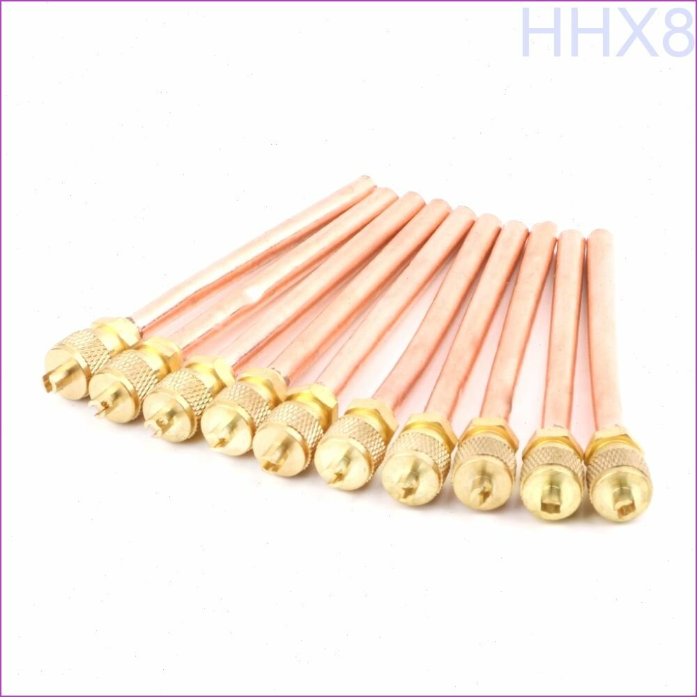 10 шт, заправочный клапан холодильника для кондиционера