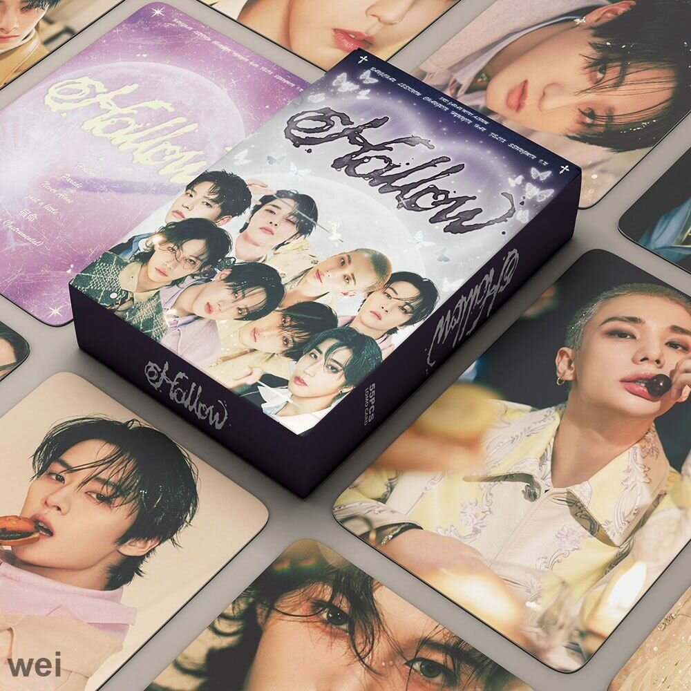 Карточка KPOP Stray Kids HOLLOW, 55 штуки Фотокарточка