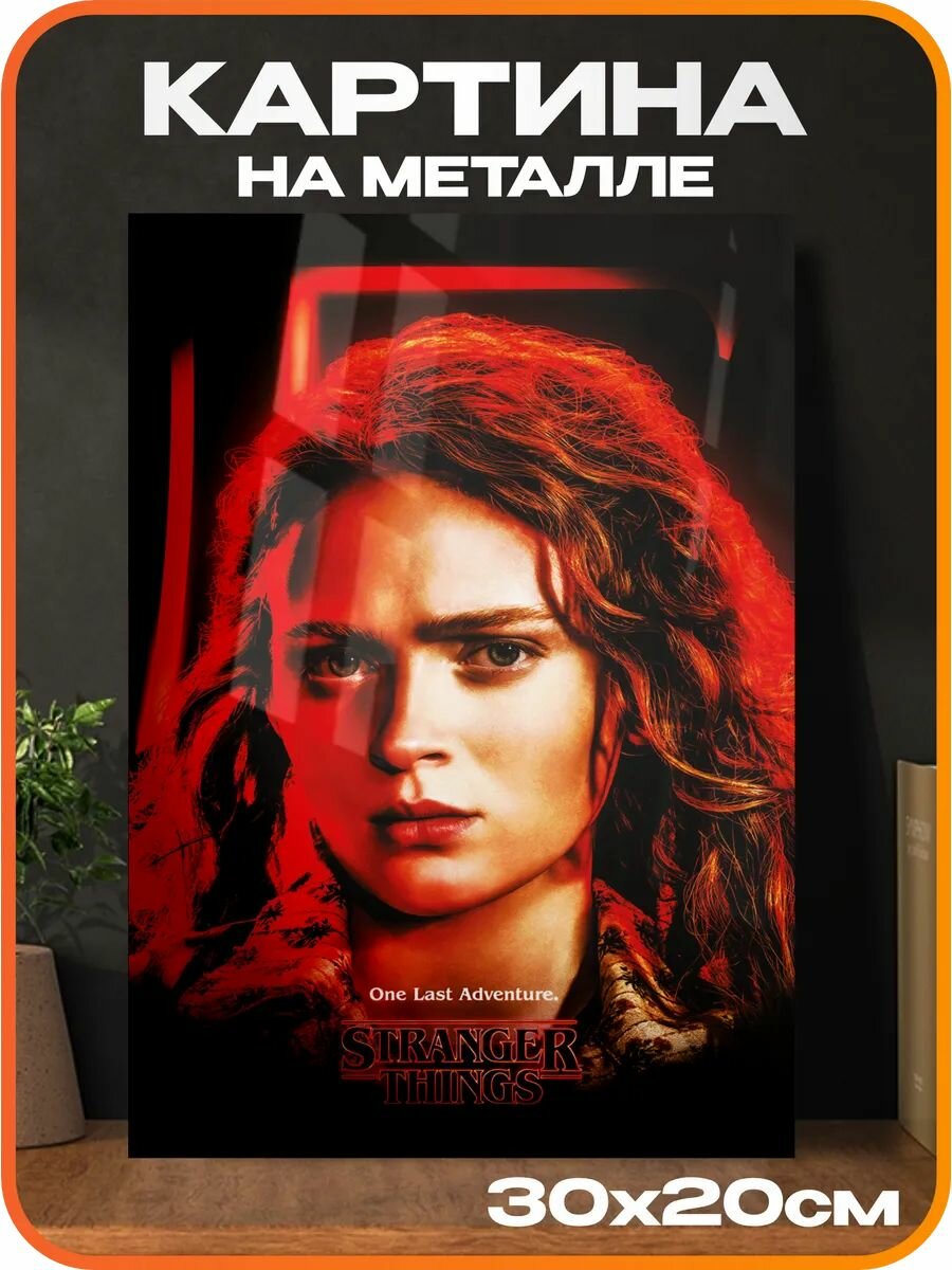 Картина на металле Очень странные дела 5 Макс Мейфилд