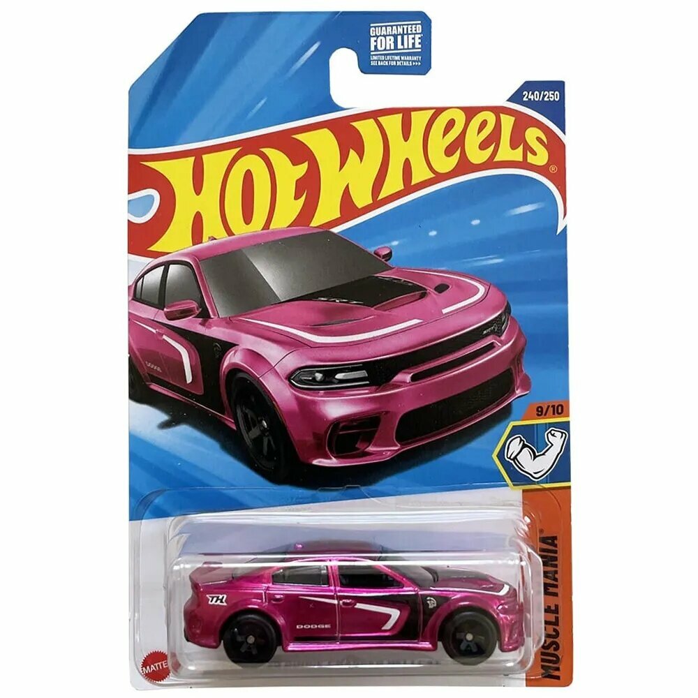 Машинка Mattel HOTWHEELS Super Treasure Hunt 1/64 Car 20 Dodge Charger Hellcat 2025-240-JBC47