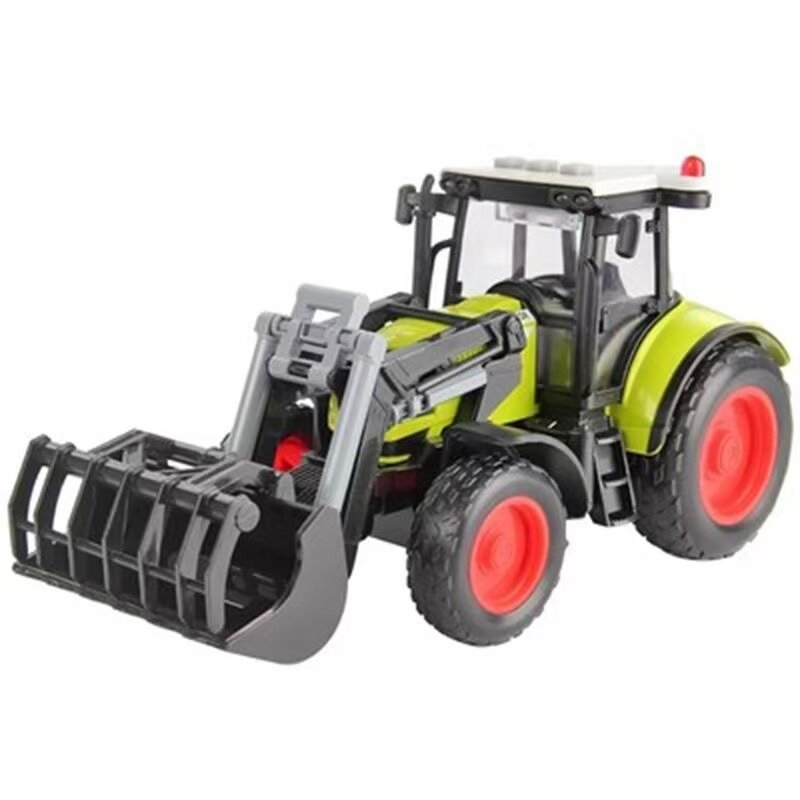 Дети, инерционные дети, крестьянские погрузчики, тракторы, которые рассказывают истории, слушают музыку.