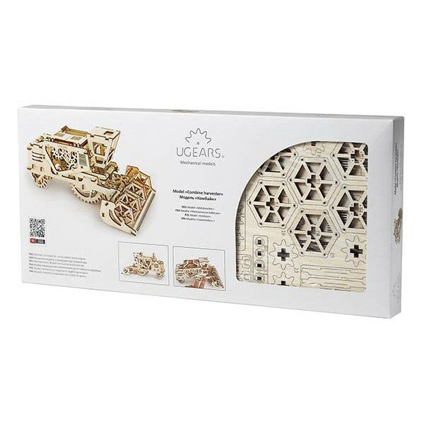 Конструктор деревянный UGEARS 70010 Комбайн