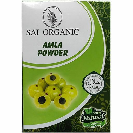 Амла порошок для волос Саи Органик / Amla Powder Sai Organic 100 гр.